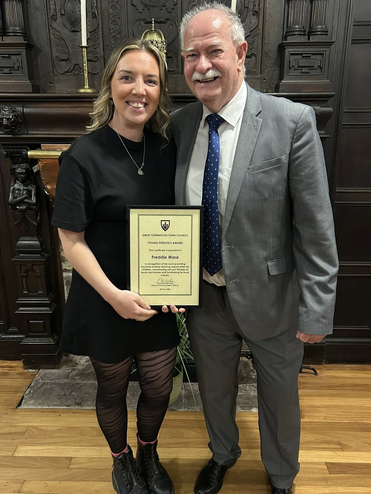 Young Person's Award 2026 - Great Torrington Town Council